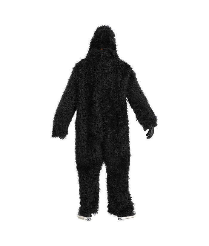 Adult Gorilla Outfit Animal Chimpanzee Realistic Halloween Cosplay ...