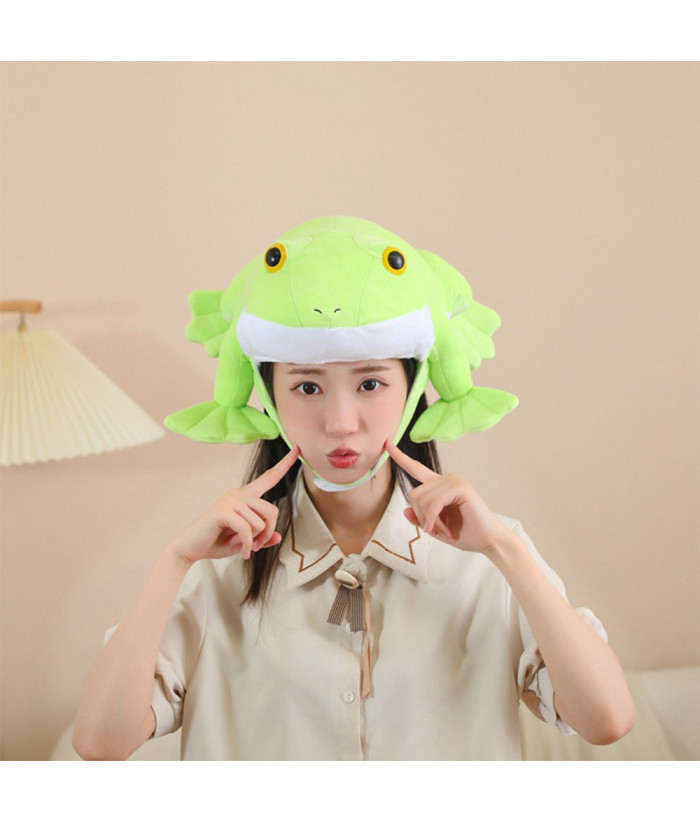 3D Frog Headgear Hat -Skycostume