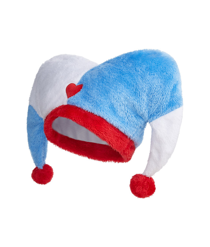 Adult Blue Clown Hat Halloween Costume Accessories-Skycostume