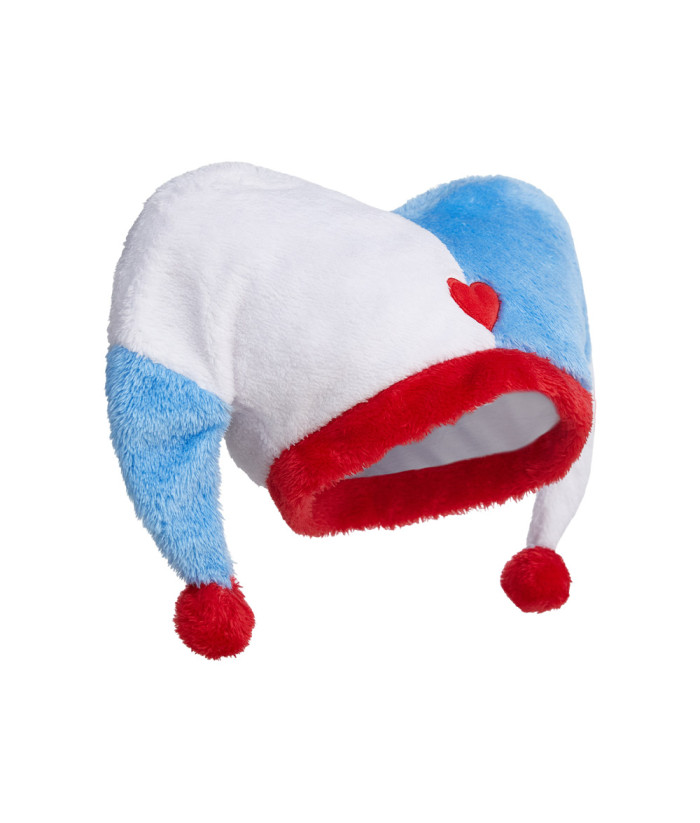 Adult Blue Clown Hat Halloween Costume Accessories-Skycostume