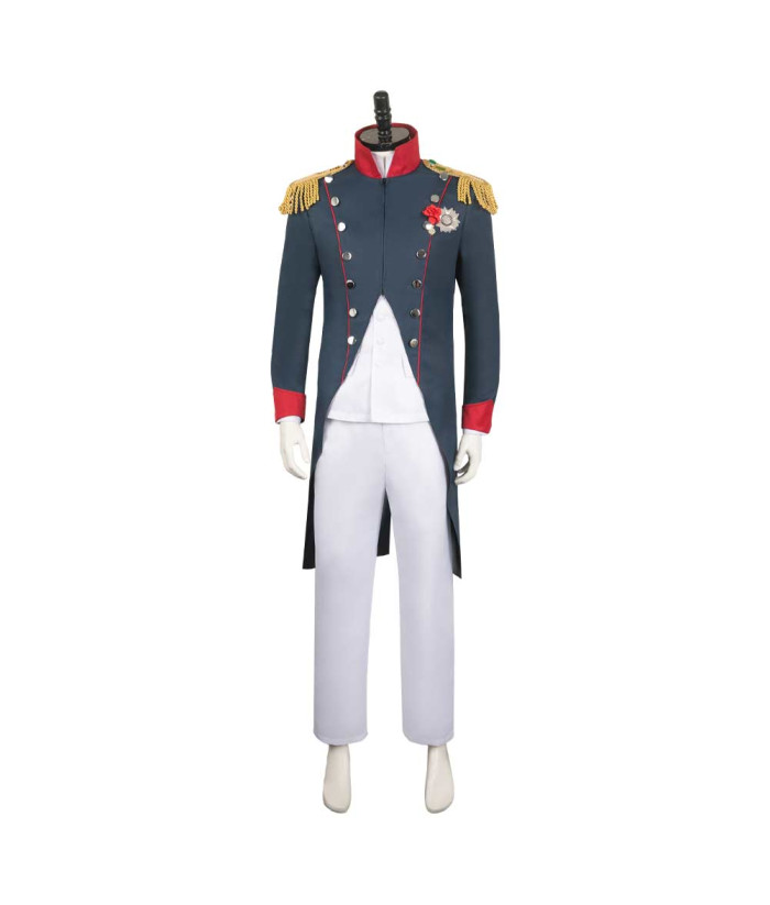 Men 18th Century Blue Uniform General Fantasy Napoleon Bonaparte ...