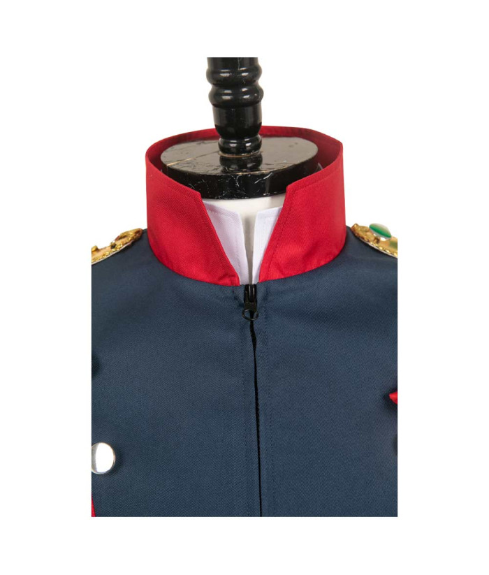 Men 18th Century Blue Uniform General Fantasy Napoleon Bonaparte ...