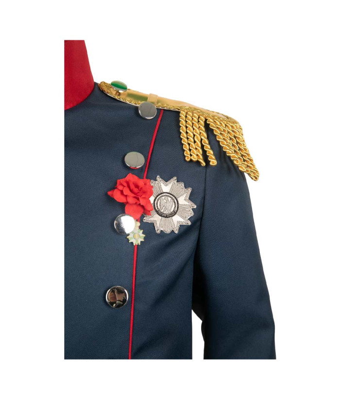 Men 18th Century Blue Uniform General Fantasy Napoleon Bonaparte ...