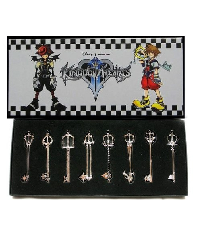Kingdom Hearts Keyblades Necklaces