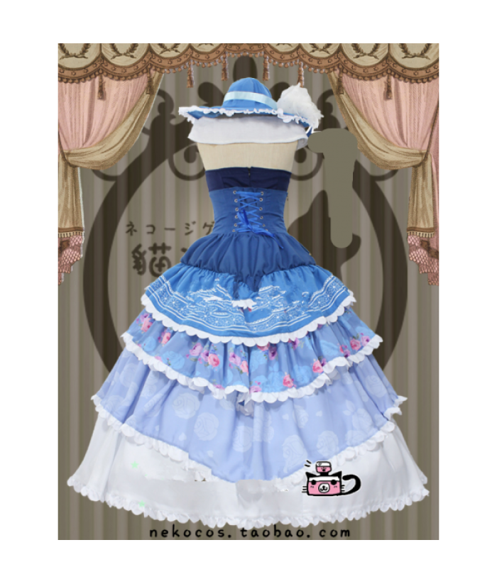 Anime Ball Gown Cosplay